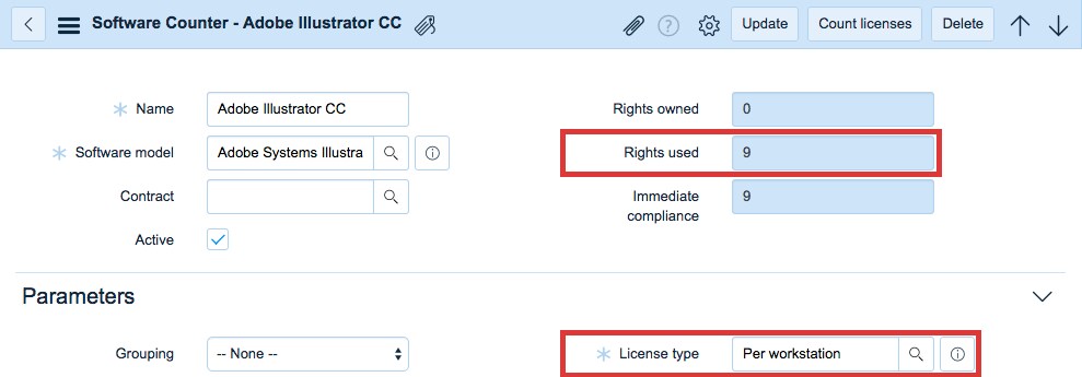 The Right Software Rights Calculations - ServiceNow Community