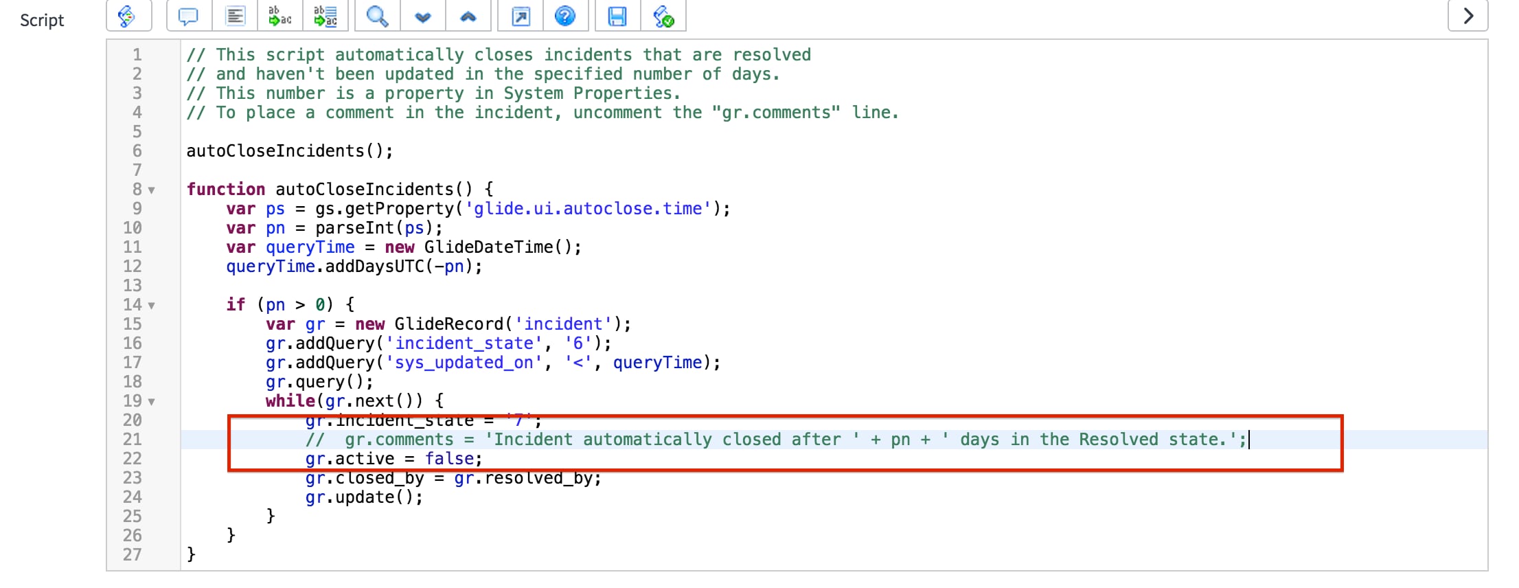 Customize the automatic closure of incidents - ServiceNow Community