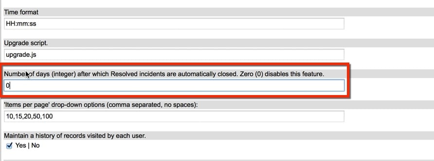 Customize the automatic closure of incidents - ServiceNow Community