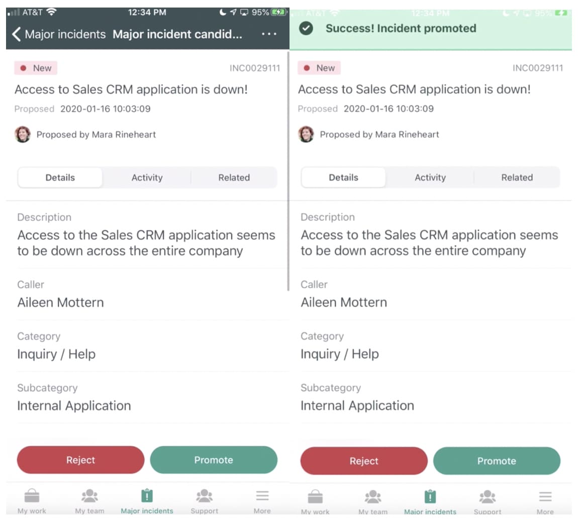 Leverage ITSM Mobile Agent app. - ServiceNow Community