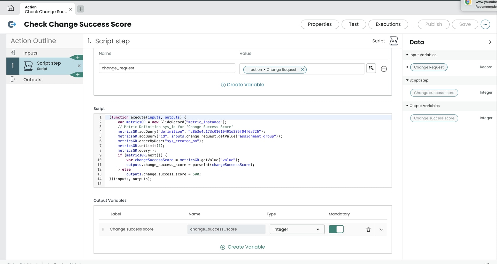 Change Success Score (Gamification) - ServiceNow Community