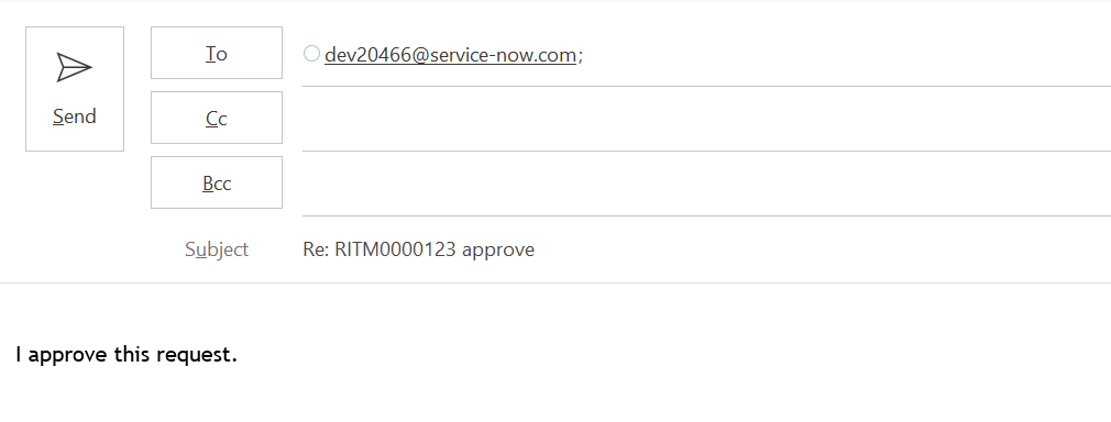 Approve Reject Button In Approval Notification Servicenow Community