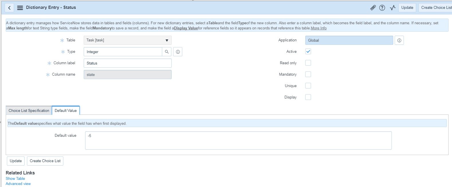Solved: Incident state showing -5 (value for pending) - ServiceNow ...