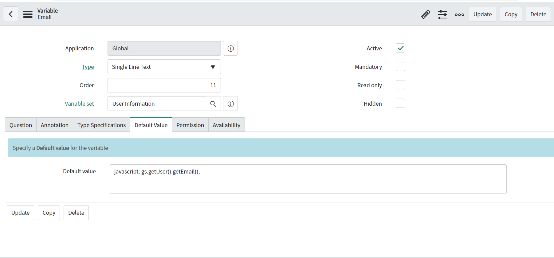 Solved: how to auto populate email id in catalogue form at ...