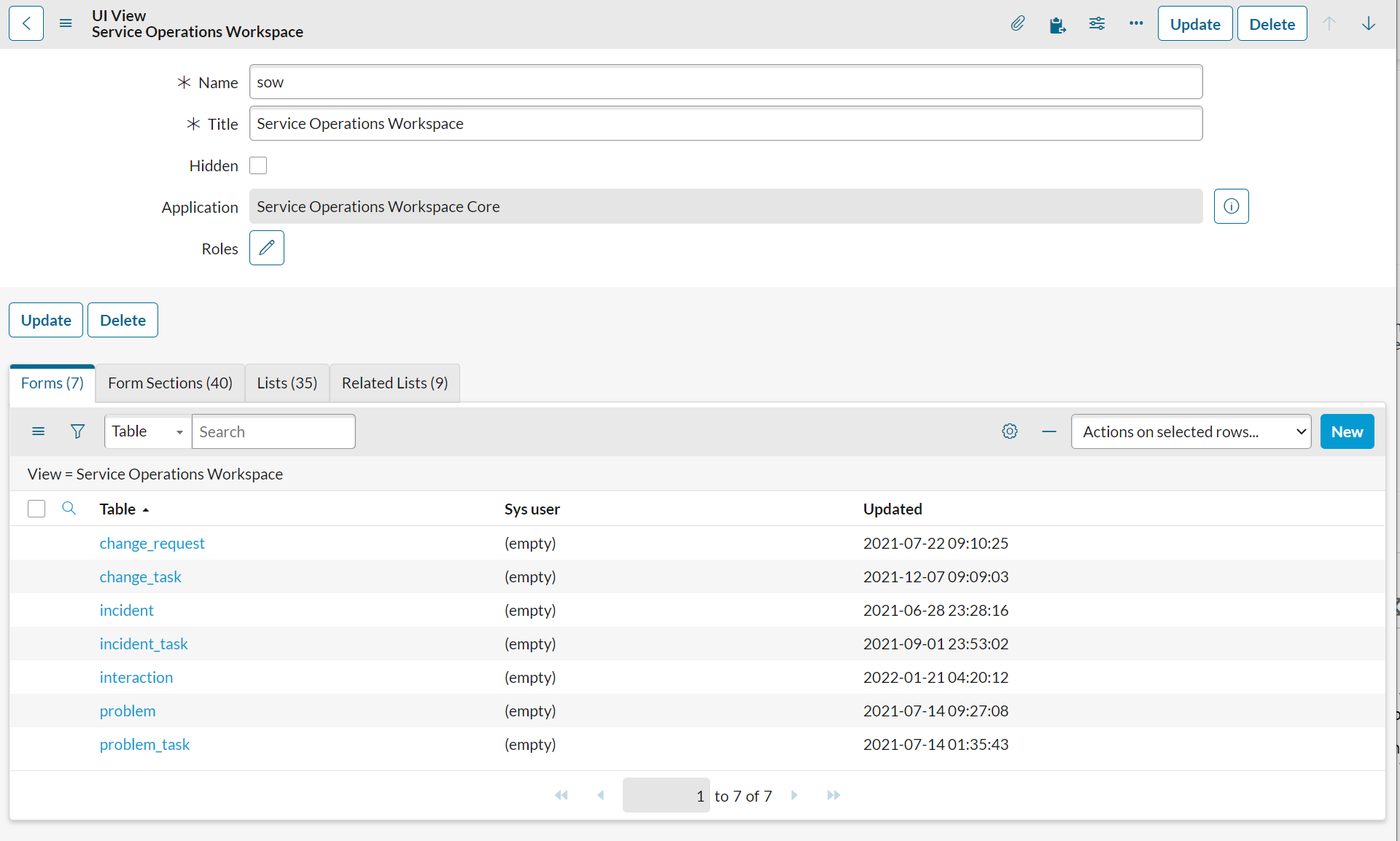 Back-end form vs Service Operations Workspace - ServiceNow Community