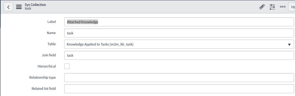 Solved: Attached Knowledge related list label - ServiceNow Community