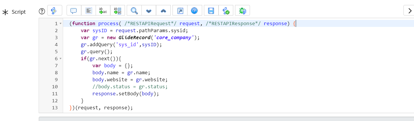 Scripted REST API POST method not inserting record... - ServiceNow Community