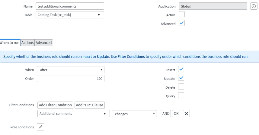 Additional comments from RITM to SCTask - ServiceNow Community