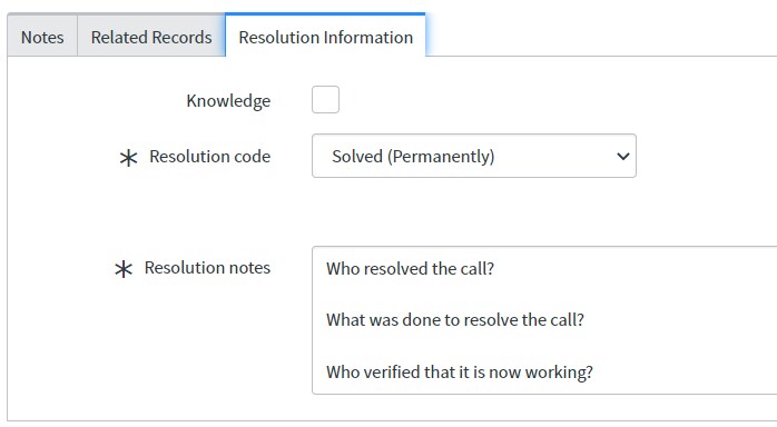 Solved: Do a character count on the Resolution Notes befor ...