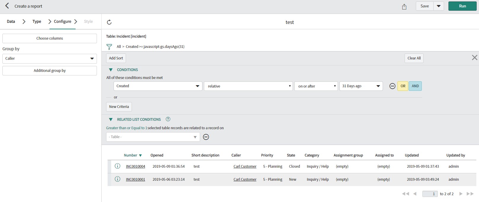 Solved: Recurring Incidents Report - ServiceNow Community