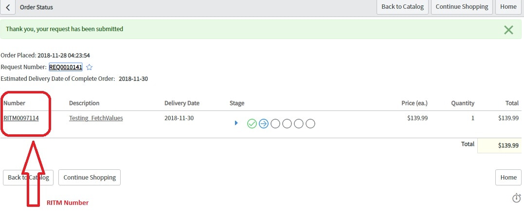 Solved: How to get RITM number instead of request number - ServiceNow ...