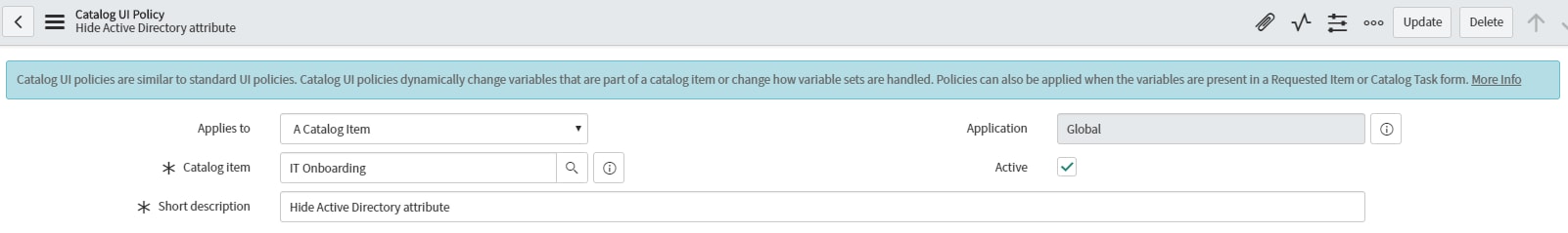 Making a single Catalog Item Variable Mandatory wh... - ServiceNow ...