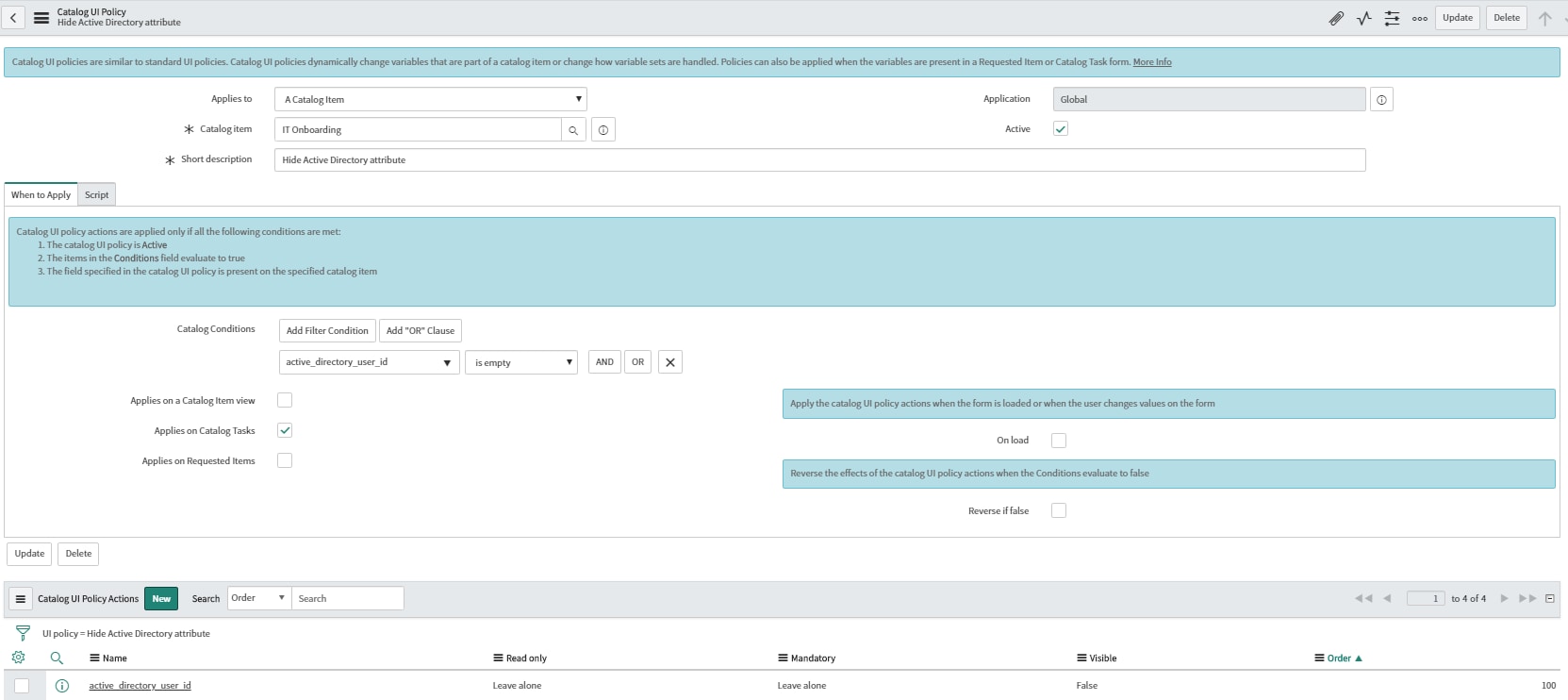 Making a single Catalog Item Variable Mandatory wh... - ServiceNow ...
