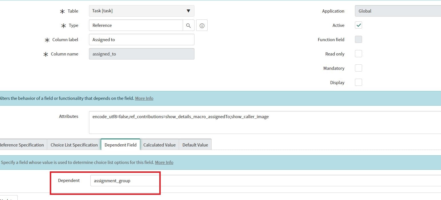 Assigned to based on Assignment group and Vice Ver... - ServiceNow ...