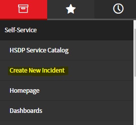 Solved: New "Create New Incident" option under Self Servic ...