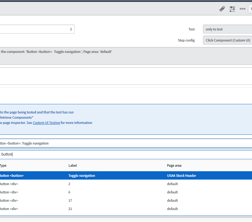 how to find a button to click? - ServiceNow Community