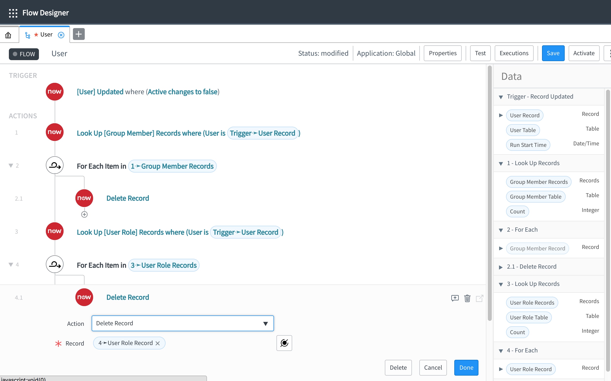How to automatically remove a user who is inactive... - ServiceNow ...