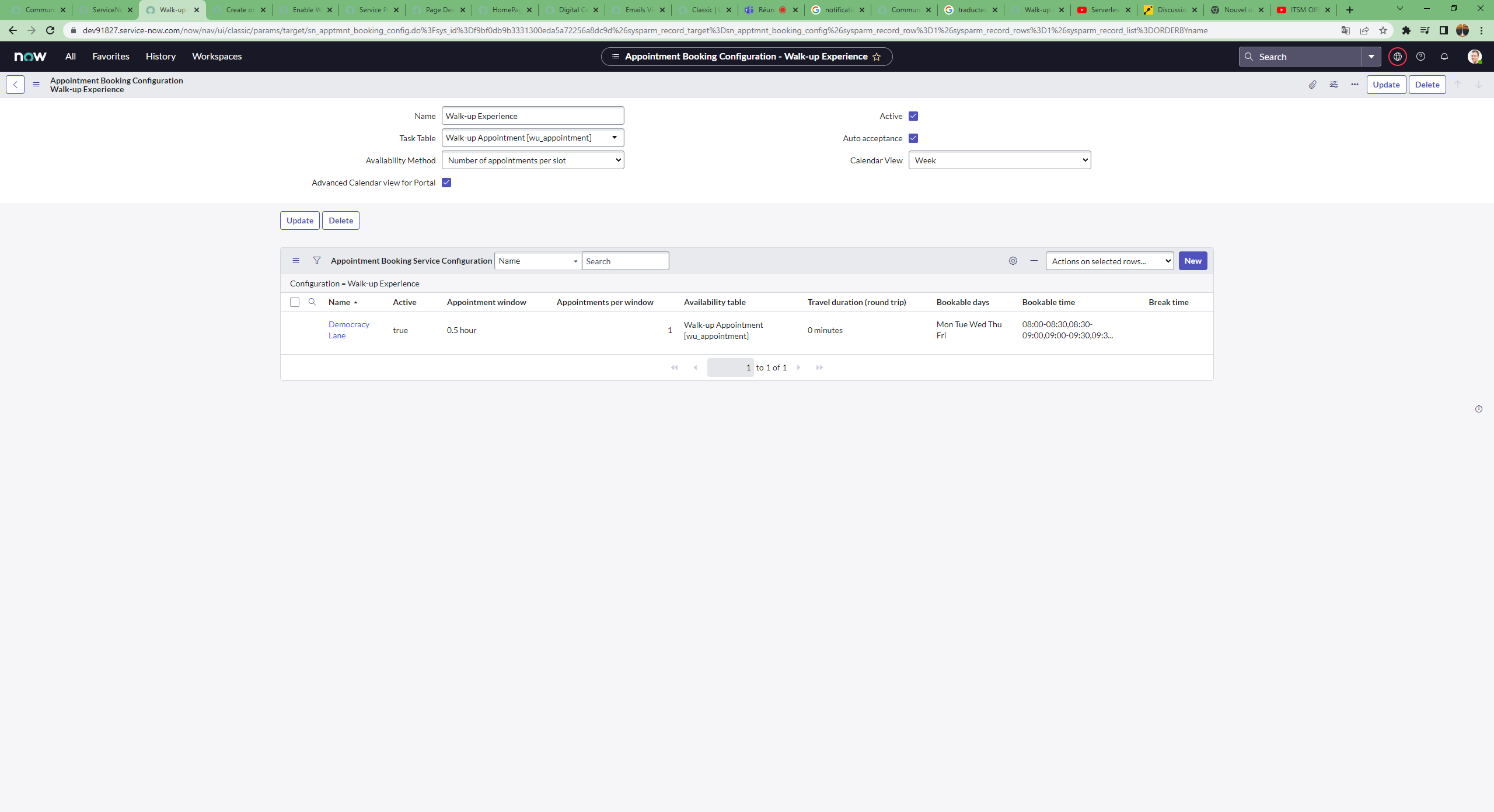 Walk-Up Experience Check-In : How must I do to all... - ServiceNow ...