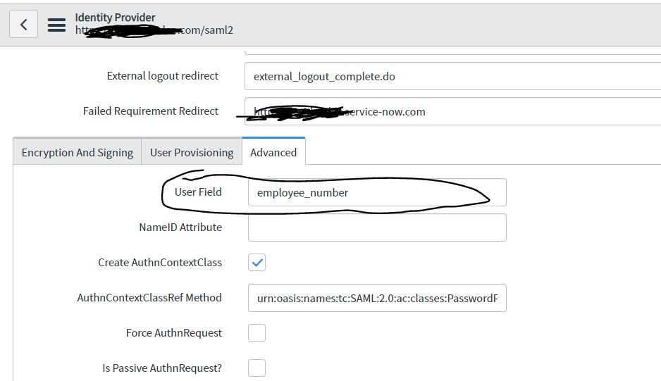 Solved: Using email instead of user_name on SSO - ServiceNow Community