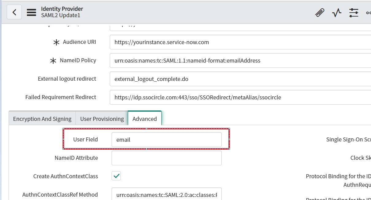 Solved: Using email instead of user_name on SSO - ServiceNow Community