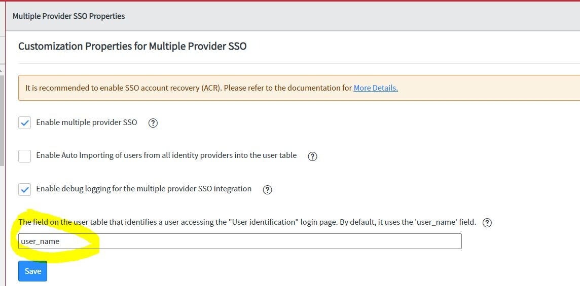 Solved: Using email instead of user_name on SSO - ServiceNow Community