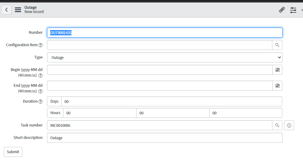 Solved: What are Outage Incidents? - ServiceNow Community