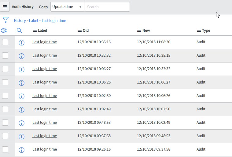 What does 'last login time' actually track on the ... - ServiceNow ...