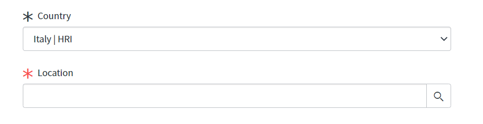 Solved: Filter Location on the basis country - ServiceNow Community