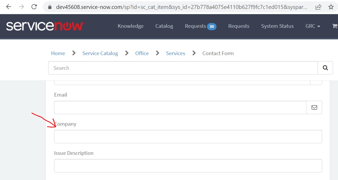 Solved: Requirement: How to pass Variables to catalog item... - ServiceNow Community