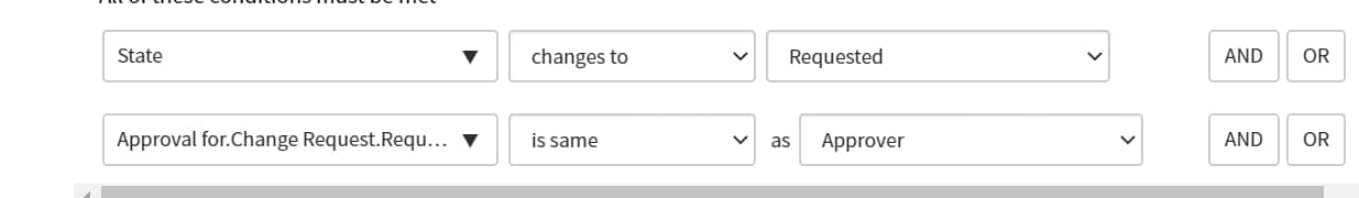 Solved: Change - Prevent Requester from Approving - ServiceNow Community