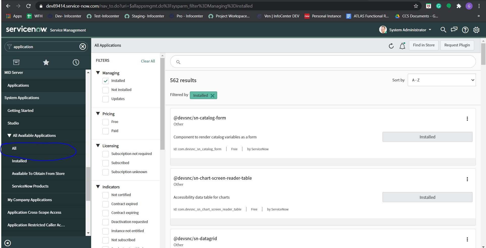 How to find out the list Custom applications whic... - ServiceNow Community