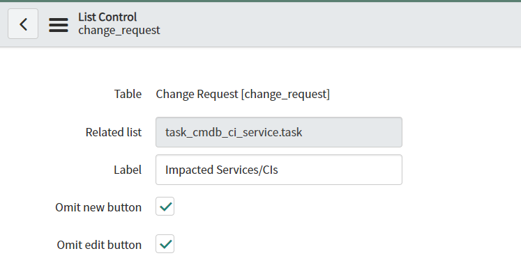 Solved: How to find a related list back end name? - ServiceNow Community