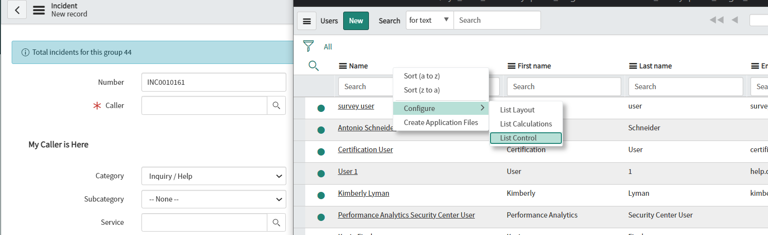 Solved: Show User ID also in the caller field of Incident ...