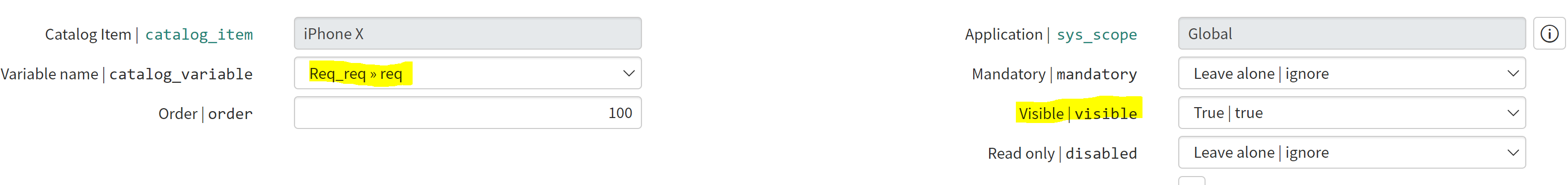 Solved: Override the variable script UI policy on Catalog ...