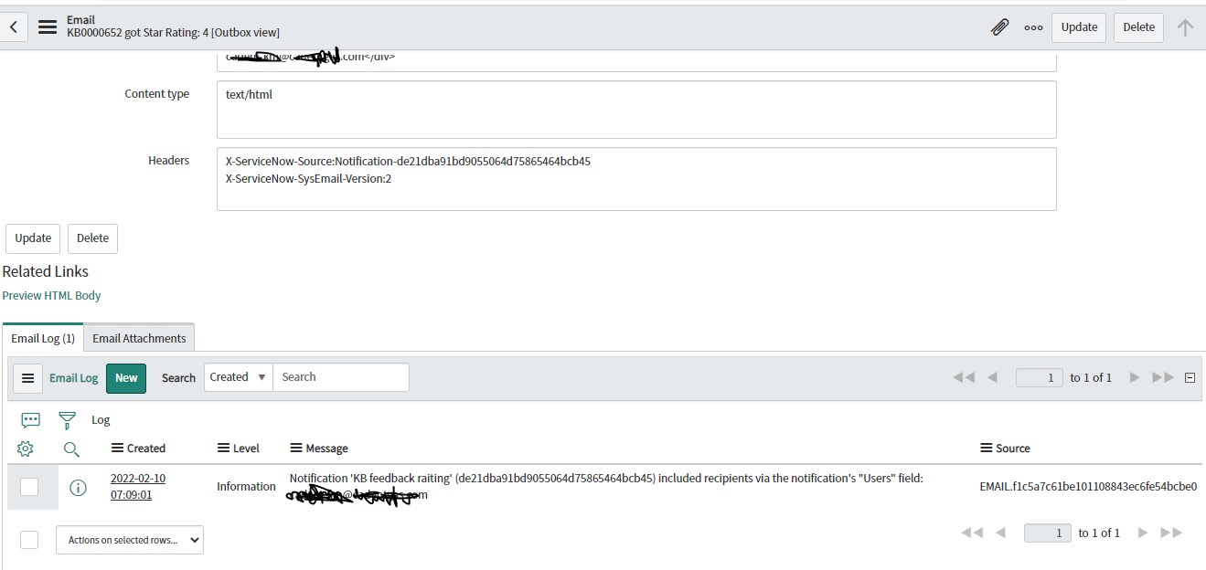 Emails are getting set to send-ignored. - ServiceNow Community