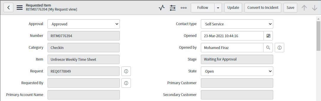 Solved: How to create a request on behalf of another user ...