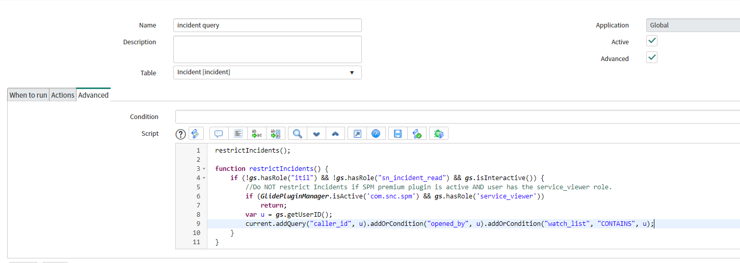 Configuration Item not displaying data on incident... - ServiceNow Community