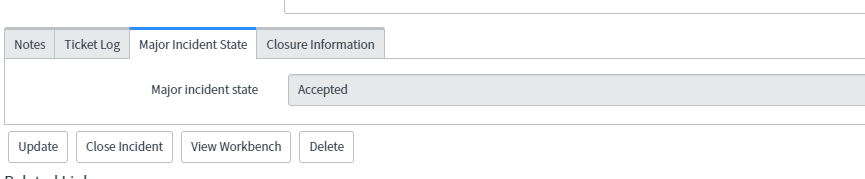 Solved: Major Incident Tab Missing from Layout - ServiceNow Community