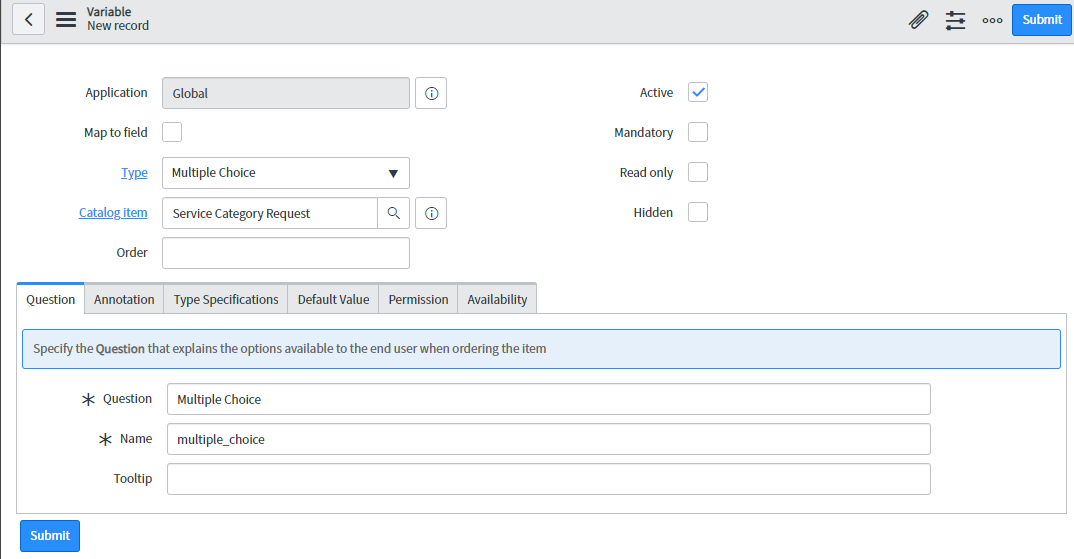 selecting more than one options in the multiple ch... - ServiceNow ...