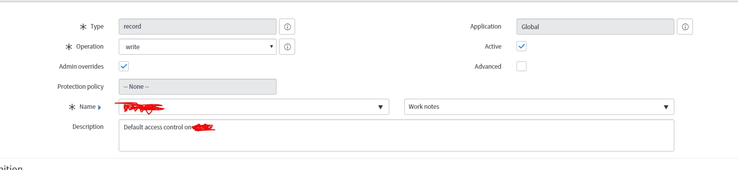ACL to write worknotes - ServiceNow Community