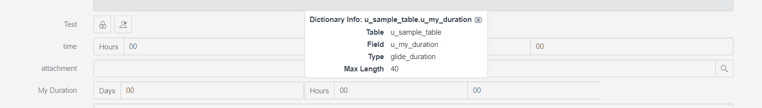 Solved: How to add a field with Days:Hours:Minutes format - ServiceNow ...