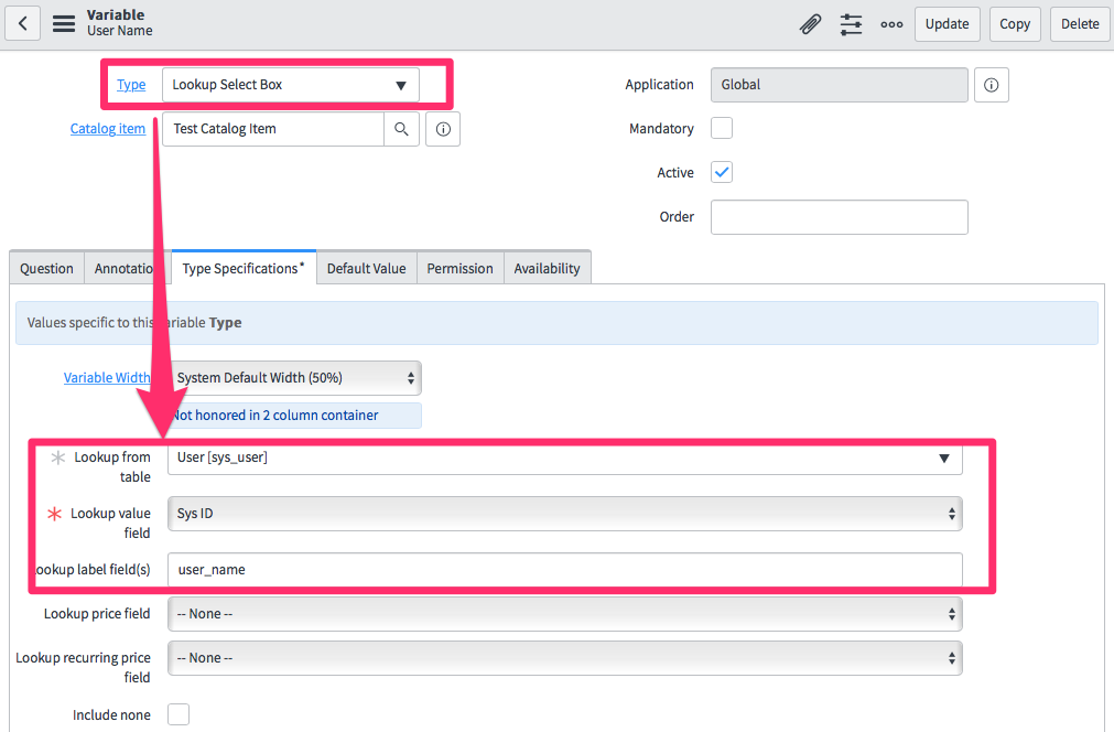 Solved: How to display Name instead of Display Name for re... - ServiceNow Community