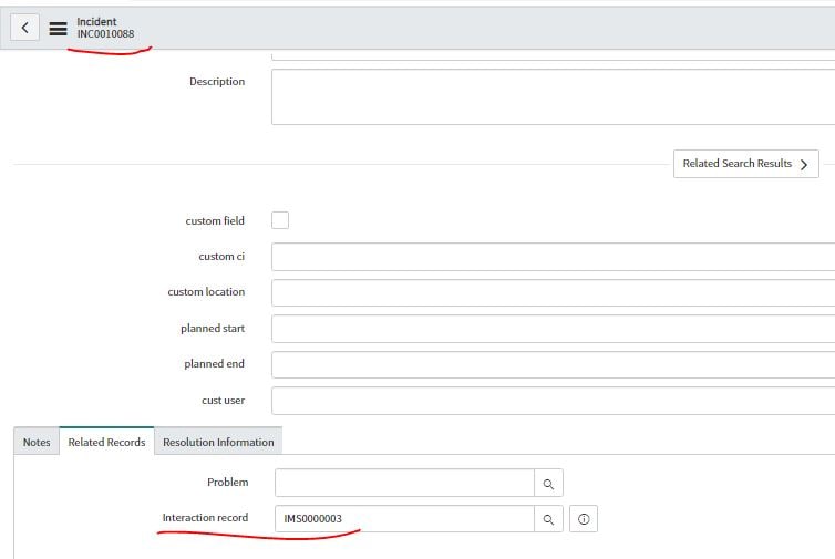 Solved: Relating incident with it's interaction record - ServiceNow ...