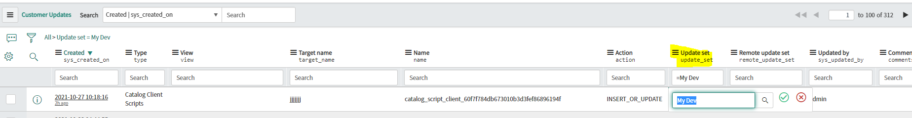 Solved: Can I move changes from one update set to another? - ServiceNow ...