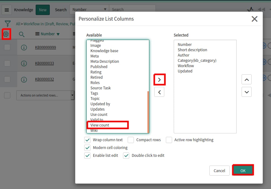 Solved: How to tell how many views an kb article has had - ServiceNow ...