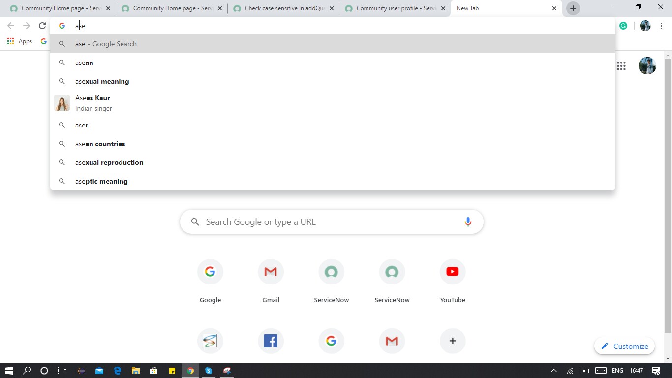 Check case sensitive in addQuery filter condition - ServiceNow Community