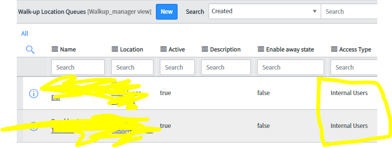 Solved: Walk Up Experience 'Location Queue' Record Not Vis ...