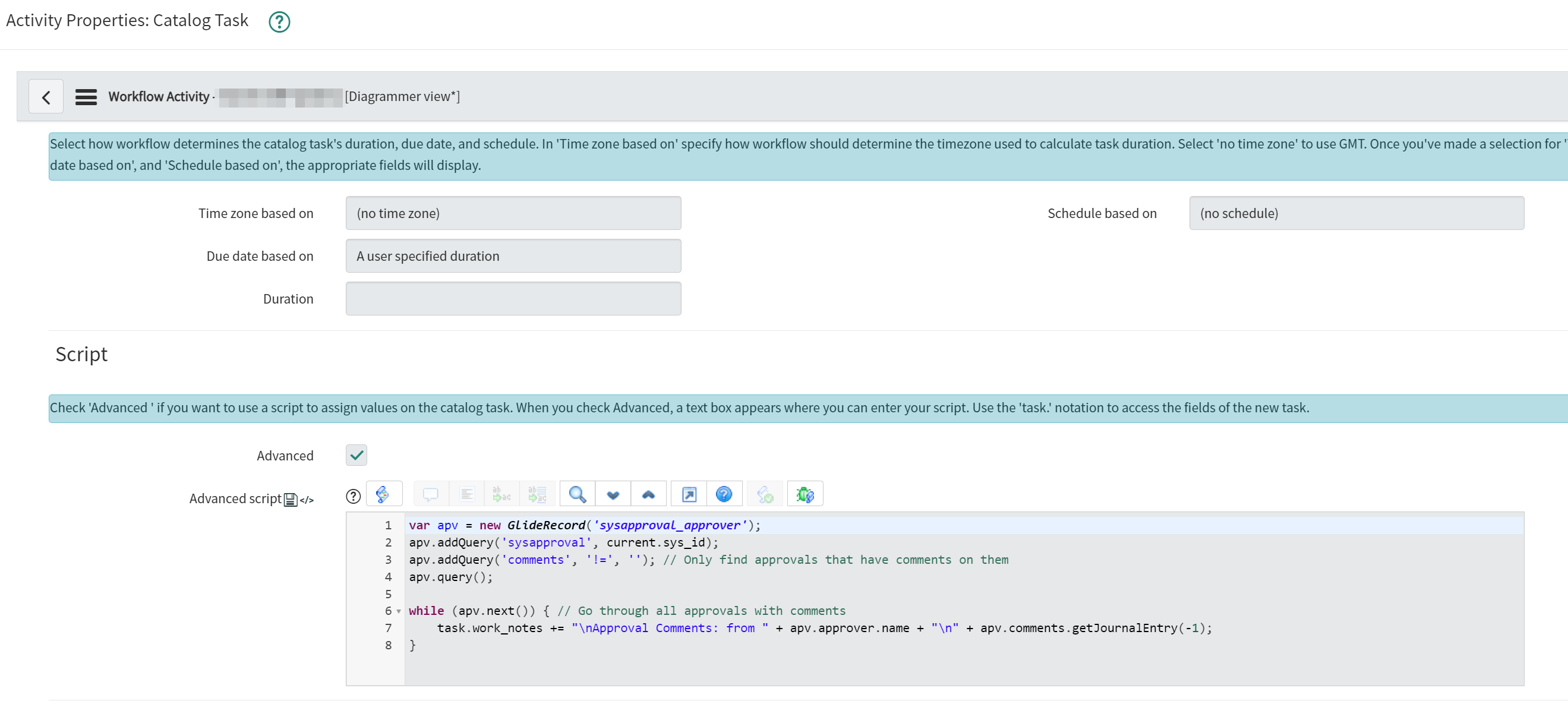 Solved: Copy approval comments to SCTASK work notes - ServiceNow Community