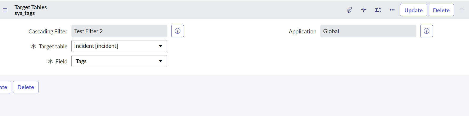 Can we create an interactive filter based on Tags ... - ServiceNow ...