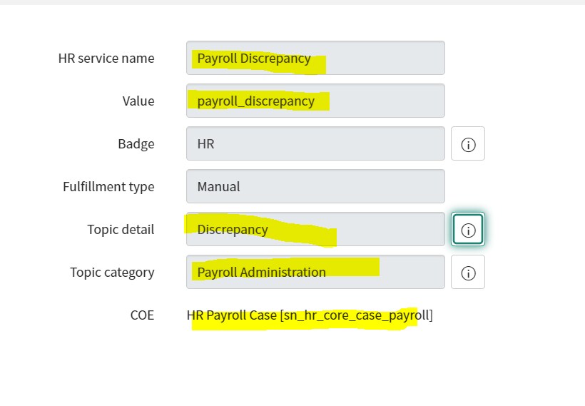 Solved: What is relationship between HR service and catalo ...
